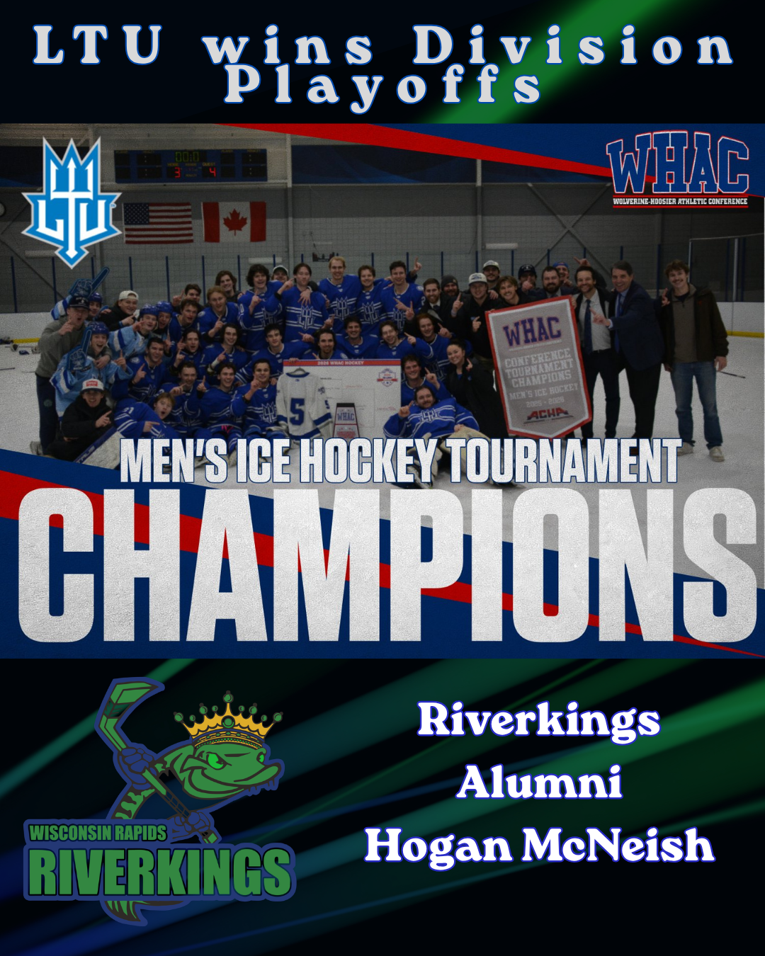 Riverkings Hockey – Wisconsin Rapids Riverkings Junior Hockey USPHL NCDC